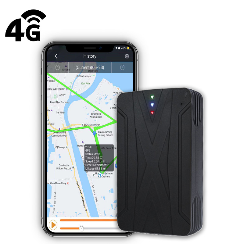 OEM Application 4G GPS Tracker For Fleet Waterproof With Strong ...